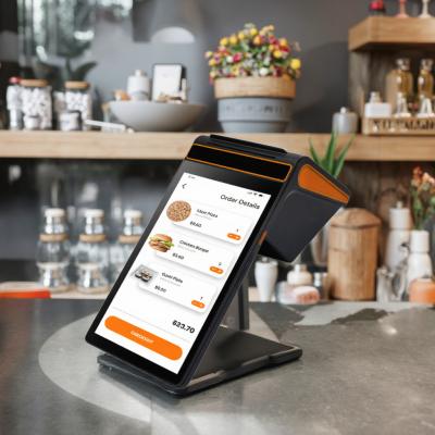 China 8 Inch Android 14 Smart POS with Octa-core 2.0GHz CPU and 2D Infrared Scanner for sale