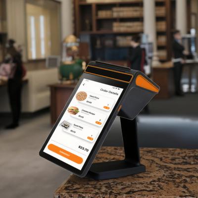 China 8 Inch Android 14 Smart POS Terminal with 2D Infrared Scanner for Restaurant Tableside Ordering for sale