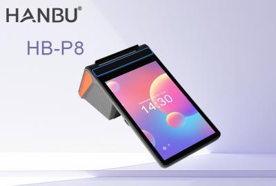 China Android 13 Mobile POS 8 Inch Portable POS Device 16GB Rom With Type C USB for sale