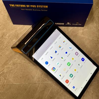 China Food Truck POS System Smart POS with Android 14 Operating System and GPS Support for sale