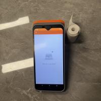 China Android 10 Mobile POS with 58mm Thermal Printer 4G LTE Dual Band Wi-Fi 2500mAh Battery for sale