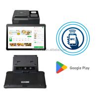 China 11 Inch Android POS Terminal with 6400mAh Battery and Thermal Printer for sale
