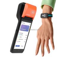 China Hanbu Handheld POS Terminal 58mm Thermal Printer 6400mAh Battery for sale