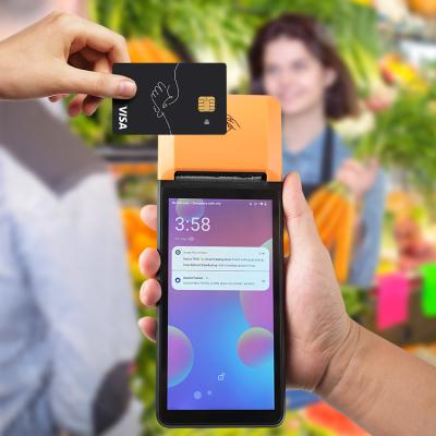 China Hanbu Handheld POS Terminal 6 Inch Android 13 4GB RAM 64GB SSD for sale