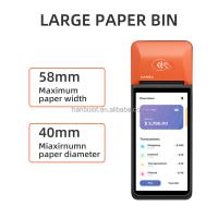 China Hanbu Handheld POS Terminal Android 12 8-Core 3GB RAM 6400mAh Battery for sale