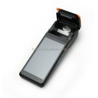 China 5.5 Inch Android POS Terminal with 58mm Printer and 6400mAh Battery for sale