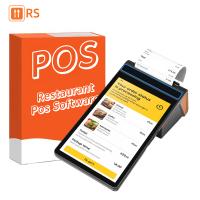 China Hanbu 8 Inch Android 12 Handheld POS Terminal with 40mm Printer for sale