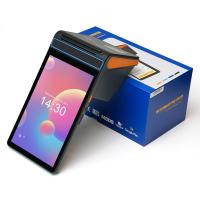 China 8 Inch Android POS Tablet with 2D Barcode Scanner 58mm Printer 6400mAh for sale