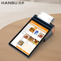 China Hanbu 8 Inch Android POS Terminal with 58mm Printer and 6400mAh Battery for sale