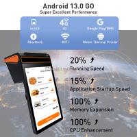 China 8 Inch Android POS Terminal with 3GB RAM 16GB Flash for sale