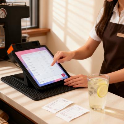 China 80MM Printer NFC Payment Terminal Android 13 POS Terminal Payment 11 Inch With Free SDK for sale