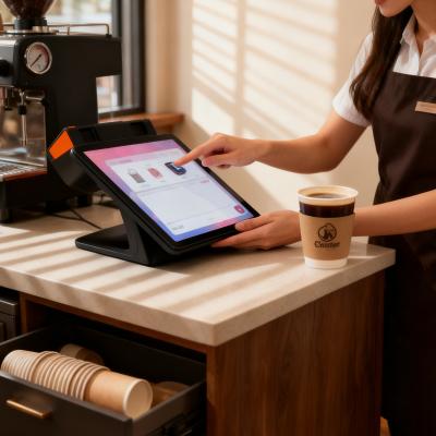 China 11 Inch Android POS Terminal 6400mAh Battery Payment Machine with Bluetooth for sale