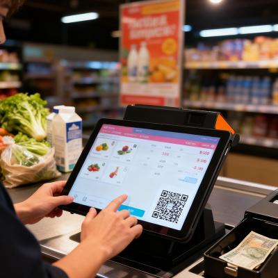 China HANBU HB-P11Pro POS Terminal Android 13.0 4-Core RK3562 11 Inch Dual-Band WiFi 12V Fast Charging for sale