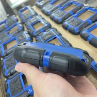 China Cold resistant TPE overmold injection mould Blue Color for Electronics Out Casing for sale