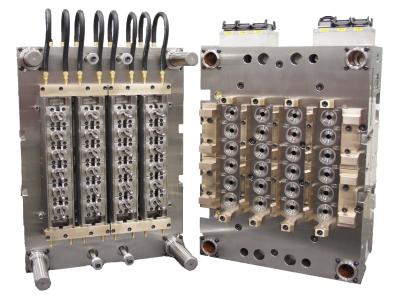 China Muticavity 72 Cavity Folding Cap Injection Molding For Food Pacakge for sale