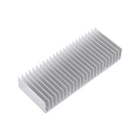 China Customized High-Power Aluminum Profile Heatsink Electronic Variable Frequency Heatsink Densely Toothed for sale