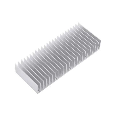 China Customized High-Power Aluminum Profile Heatsink Electronic Variable Frequency Heatsink Densely Toothed for sale