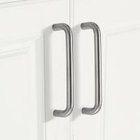 China Aluminum Alloy Stainless Steel Lever Handle Hardware for Modern Furniture, Wardrobe for sale