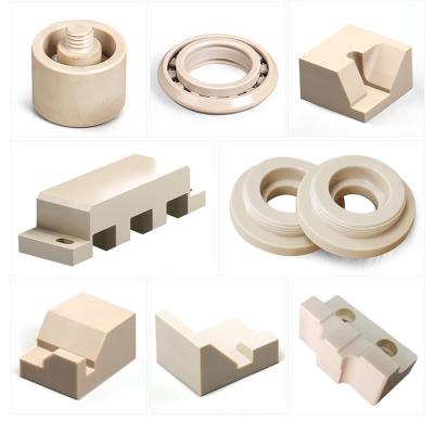 China High-Strength Peek Processing Parts Custom Machined Components for Aerospace, Semiconductor and Food Processing Industries for sale