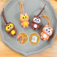 China Customized Foam Keyring Cartoon Silicon Embossed Llavero PVC Keychain Gift Cute Key Chain 3D Soft Rubber Keychain for sale