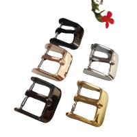 China Stainless Steel Watch Buckle with IP Plating and Multiple Finishes Polished Brushed Sandblasted for sale