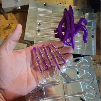 China Customized Fishing Lure Molds Artificial Baits 3D Printed/Injection Molded with OEM Service for sale