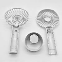 China Custom Injection Molded Mini Portable Rechargeable USB Desk Fan for sale