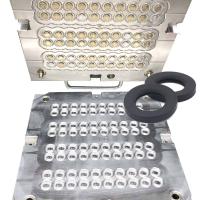 China Customized Shape Silicone Press Mold with 30-90 Shore Hardness and High Temperature Resistance for sale