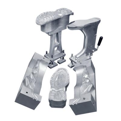 China Custom MD Shoe Sole Aluminum EVA Foam Sole Mold for 1 Mould 1 Pair Injection Mould for sale