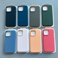 China Custom Logo Shockproof Light Weight Silicone Magnetic Phone Case for iPhone All Models for sale