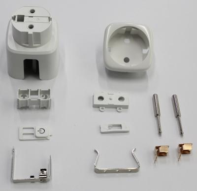 China EU Standard WiFi Smart Socket Shell 16A V0 Flame Retardant Plastic Housing for sale