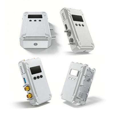 China CNC Machined Aluminum Shell Parts with ±0.05mm Tolerance and Customizable Surface Finish for Emergency Power Supply for sale