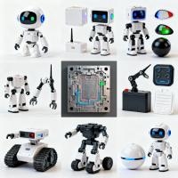 China High Precision Robot Body Mold Custom Injection Molds for Service Robot, Agv Robot & Educational Robot Cover for sale