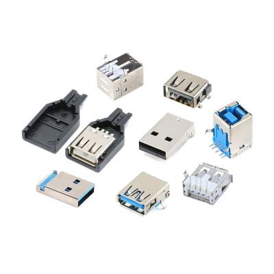 China High Quality USB Type-C Female Socket with Iron Shell Terminal for Charging for sale