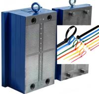 China Precision Molding Cable Tie Injection Mold with Long Service Life and Customizable Cavity Layout for sale