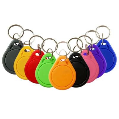 China Custom Printing 125kHz Frequency Waterproof RFID Keyfob for Hotel and Access Control Systems for sale