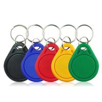 China Custom Printing 125kHz Frequency Waterproof RFID Keyfob for Hotel and Access Control Systems for sale
