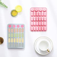 China 28 Cavity Food Grade Non-Stick Silicone Candy Mold for Chocolate Gummy and Baking Tray for sale