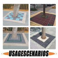 China Custom Cut Street Tree Grate & Tree Pit Guard | Durable & Practical Tree Protection Grating for Urban Sidewalks for sale