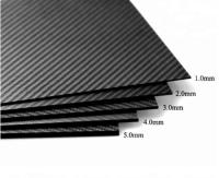 China High Strength Lightweight Carbon Fiber Sheet and Plate with Custom Cutting for Aerospace and Industrial Applications for sale