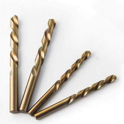China High Cobalt HSS Titanium Coated Drill Bit with 135° Split Point for Precision Metal Drilling for sale