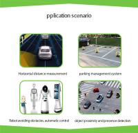 China Waterproof Dual-probe Ultrasonic Distance Sensor with Digital Output for AGV Service Robot Obstacle Avoidance for sale