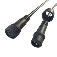 China IP68 Waterproof M15 Connector Cable with 300V Rated Voltage and 2-6 Pin Options for LED Strip Light Wire for sale