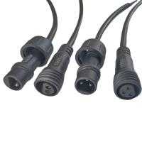China IP68 Waterproof M15 Connector Cable with 300V Rated Voltage and 2-6 Pin Options for LED Strip Light Wire for sale