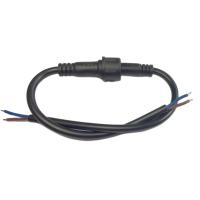 China IP68 Waterproof M15 Connector Cable with 300V Rated Voltage and 2-6 Pin Options for LED Strip Light Wire for sale