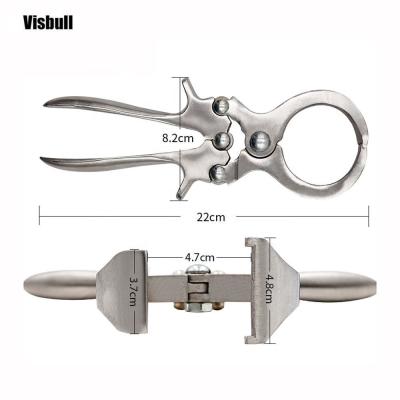 China Stainless Steel Bloodless Castration Forceps for Cattle Sheep Pig Veterinary for sale