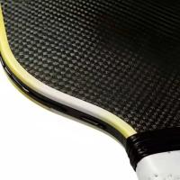 China Professional Carbon Fiber Pickleball Paddle with 16mm Honeycomb Core and Lightweight Design for sale