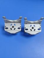 China OEM Custom Precision CNC Machined Aluminum Mounting Bracket with Glass Bead Sandblasted Finish and ±0.01 mm Tolerance for sale