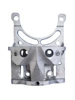 China OEM Custom Precision CNC Machined Aluminum Mounting Bracket with Glass Bead Sandblasted Finish and ±0.01 mm Tolerance for sale