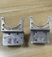 China OEM Custom Precision CNC Machined Aluminum Mounting Bracket with Glass Bead Sandblasted Finish and ±0.01 mm Tolerance for sale